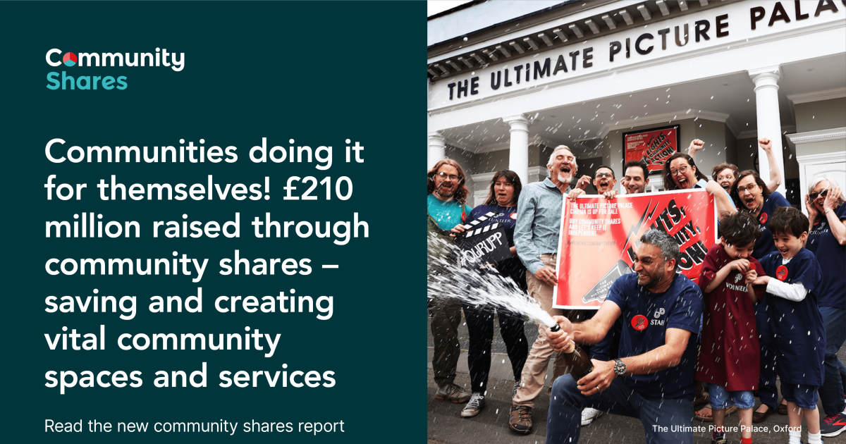 Communities doing it for themselves – new report reveals £210 million ...